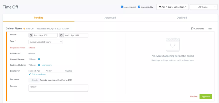 Managing Employee Time-Off Requests [Guide + Examples] | Workforce.com